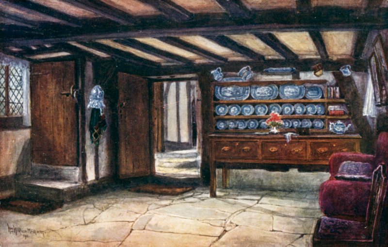 Anne Hathaway's Kitchen by William W. Quatremain