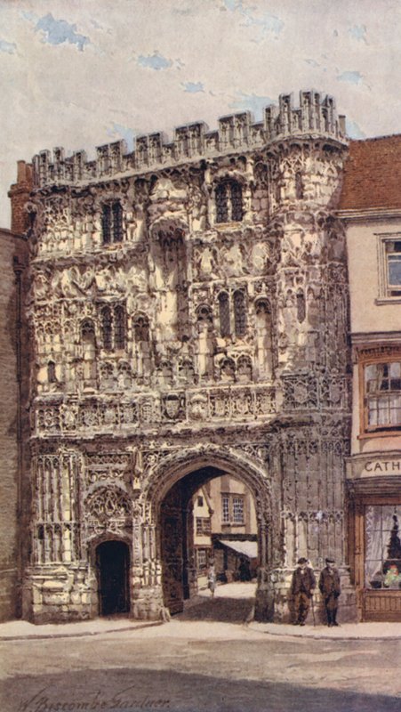 Christ Church Gate, Canterbury by William Biscombe Gardner