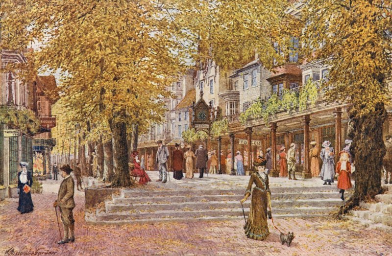The Pantiles, Tunbridge Wells by William Biscombe Gardner