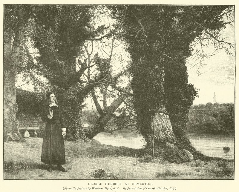 George Herbert at Bemerton by William Dyce: Fine art print