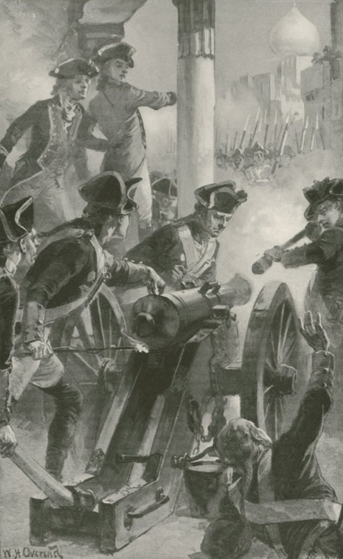 Clive Holds the Town and Fort of Arcot Against the French and Their Allies