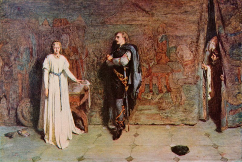 Shakespeare: Hamlet and Ophelia, Hamlet, Act III, Scene 1