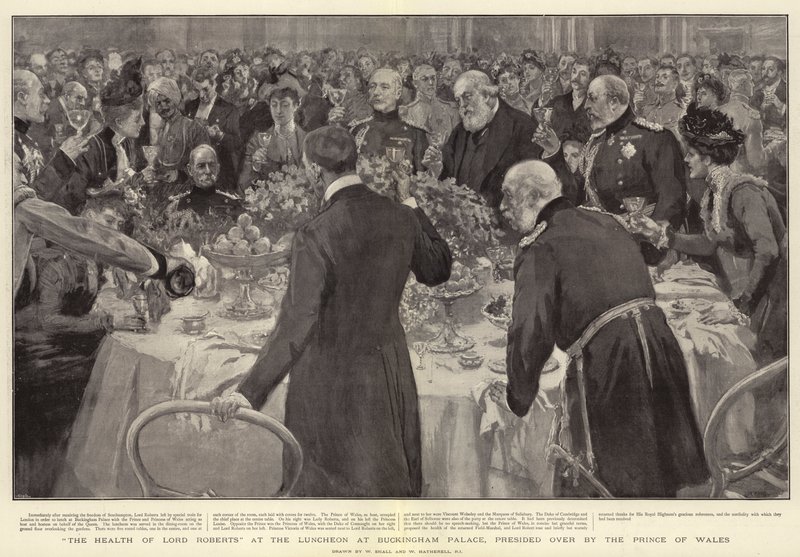 The Health of Lord Roberts at the Luncheon at Buckingham Palace ...