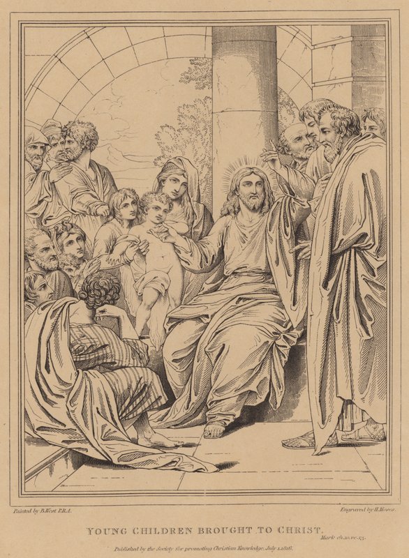 Young Children brought to Christ, Mark