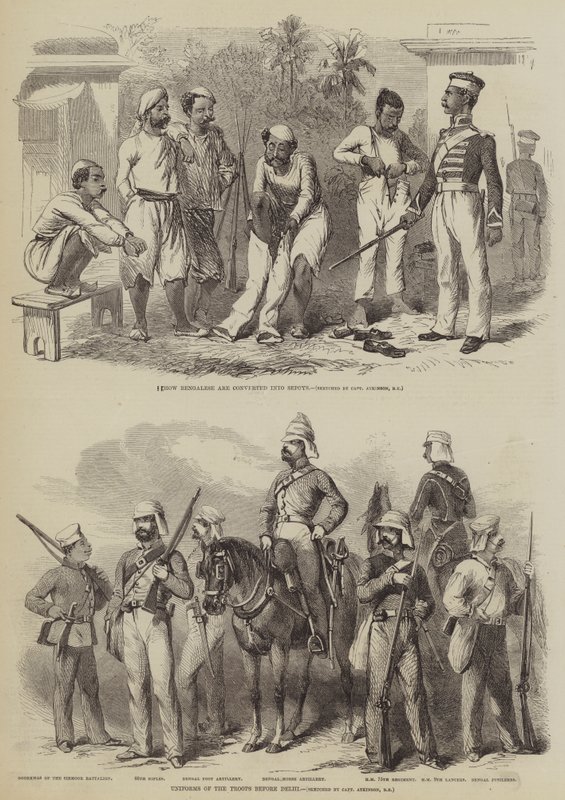 The Revolt in India by after George Francklin Atkinson