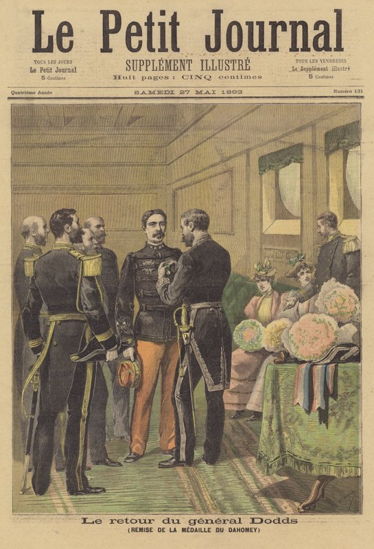 General Dodds Receiving the Dahomey Medal on His Return to France