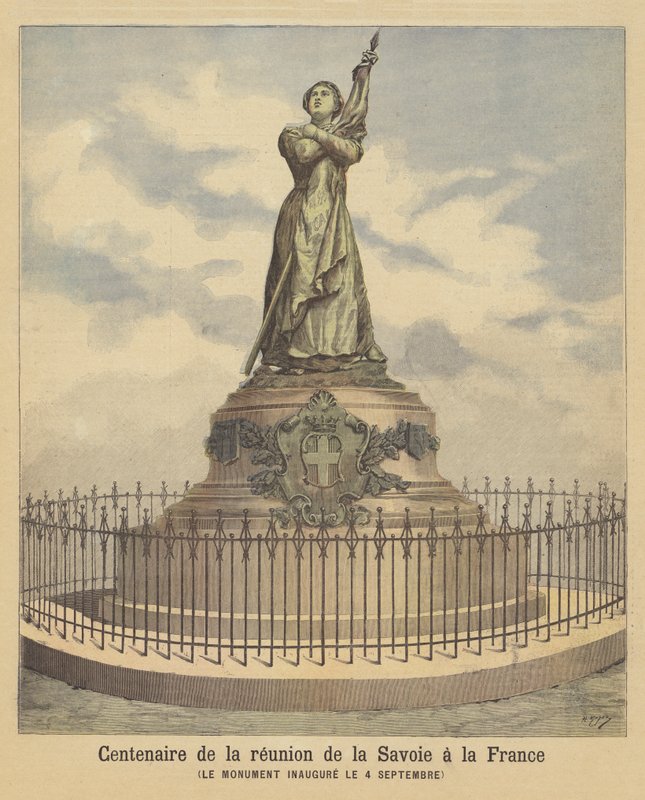 Monument Commemorating the Centenary of Savoy Becoming Part of France