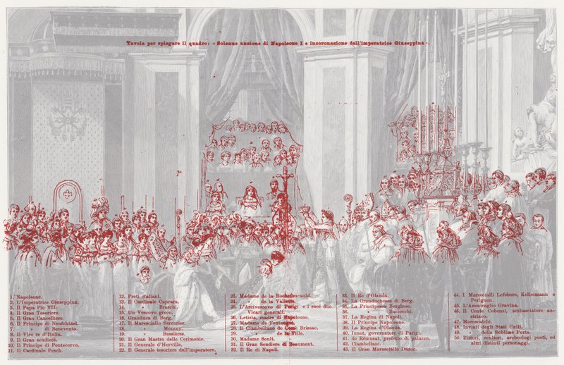 The Coronation of Napoleon as Emperor of France in Notre Dame de Paris ...