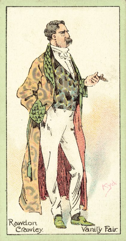 Rawdon Crawley, Vanity Fair by after Joseph Clayton Clarke