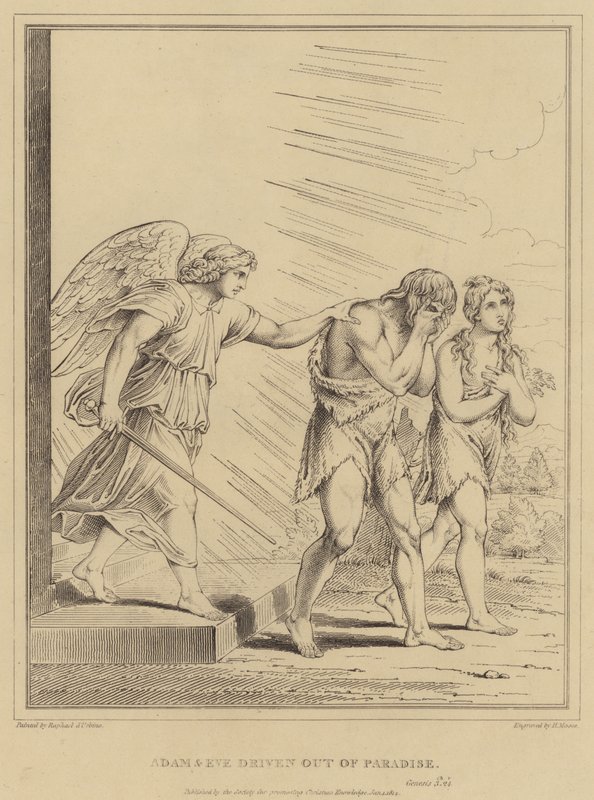 Adam and Eve driven out of Paradise, Genesis