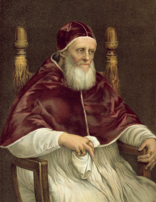 Portrait of Pope Julius II, Pitti Gallery, Florence